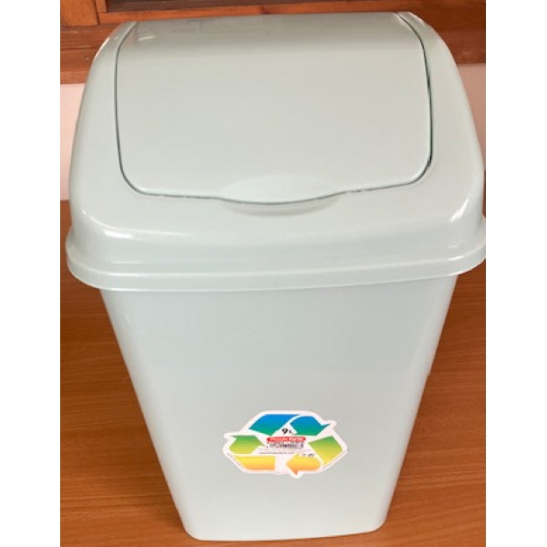 Quest Plastic Forte Swing Top Bin 9L — PJ Outdoors