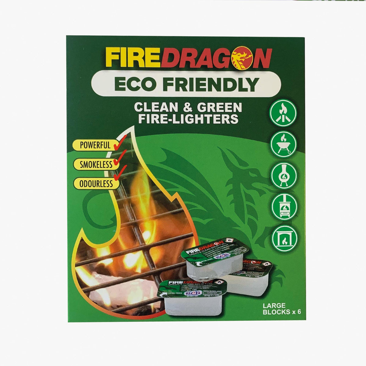 Fire Dragon Solid Fuel Blocks — PJ Outdoors
